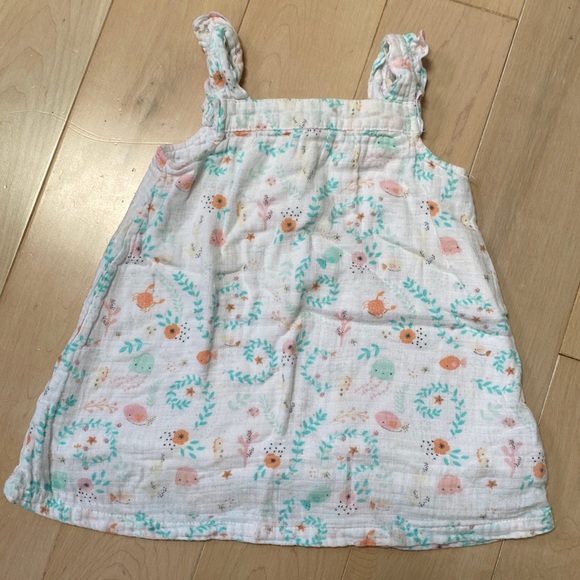 Angel Dear | Dresses | Angel Deal Soft Gauze Cotton Lined Ruffle Sleeve ...